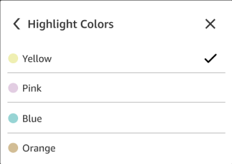 Once you have highlights in your book, you can use the Notebook tab to ...